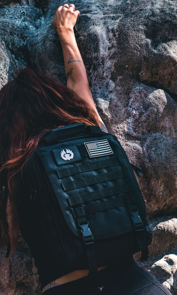 TORCH EDC Commuter Backpack V2 – MOLLE Daypack | BLACK – TORCH EDC Gear